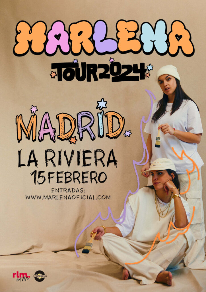 MARLENA DA UN PASO MÁS EN SU CARRERA Y ANUNCIA CONCIERTO EN LA RIVIERA DE MADRID